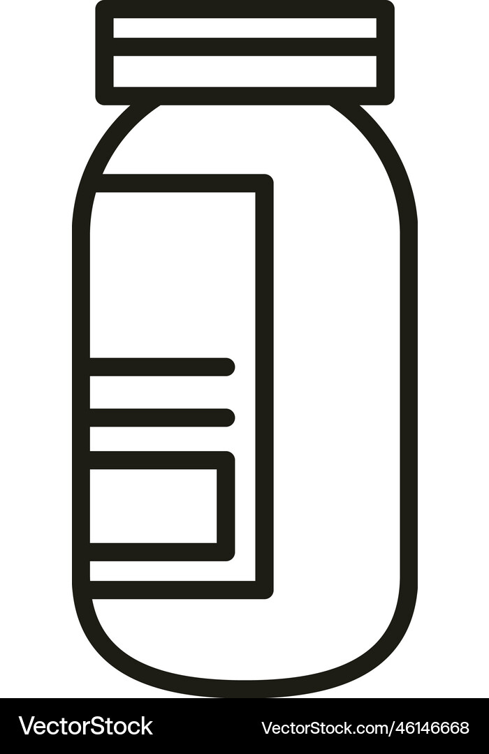 Medical vial icon Royalty Free Vector Image - VectorStock