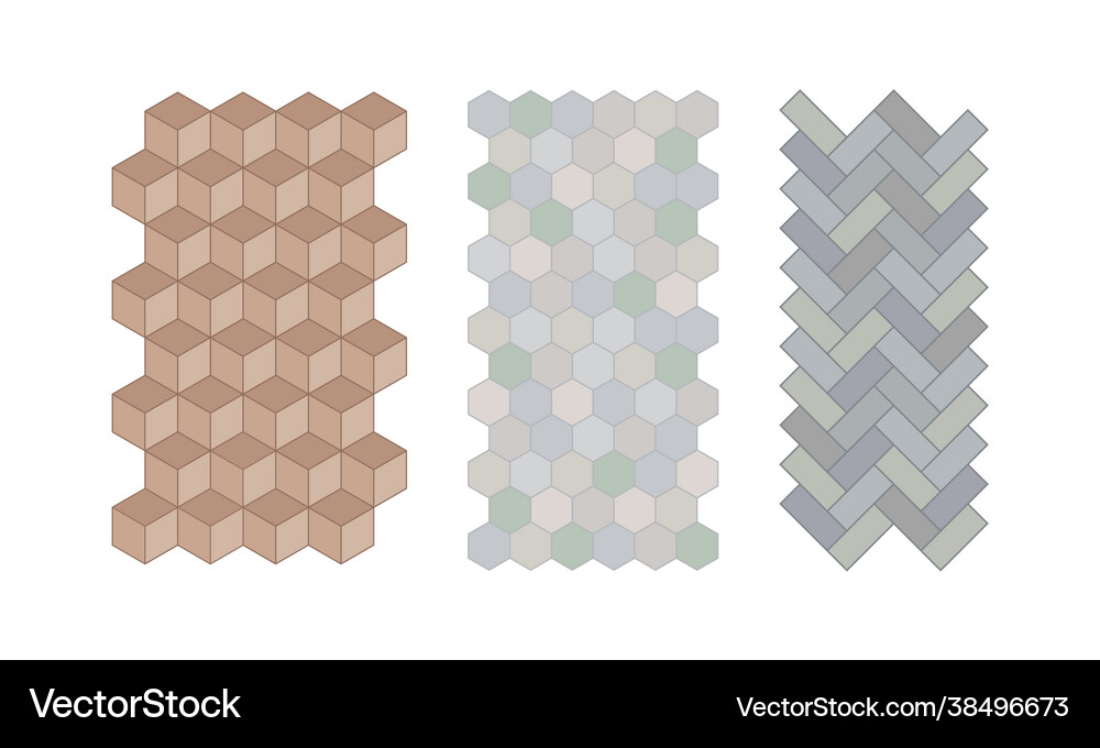 Flagstone for pavement and garden walkway Vector Image