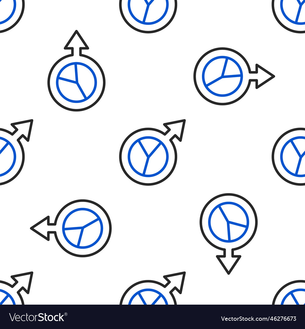 Line financial growth icon isolated seamless Vector Image Line financial growth icon isolated seamless Vector Image