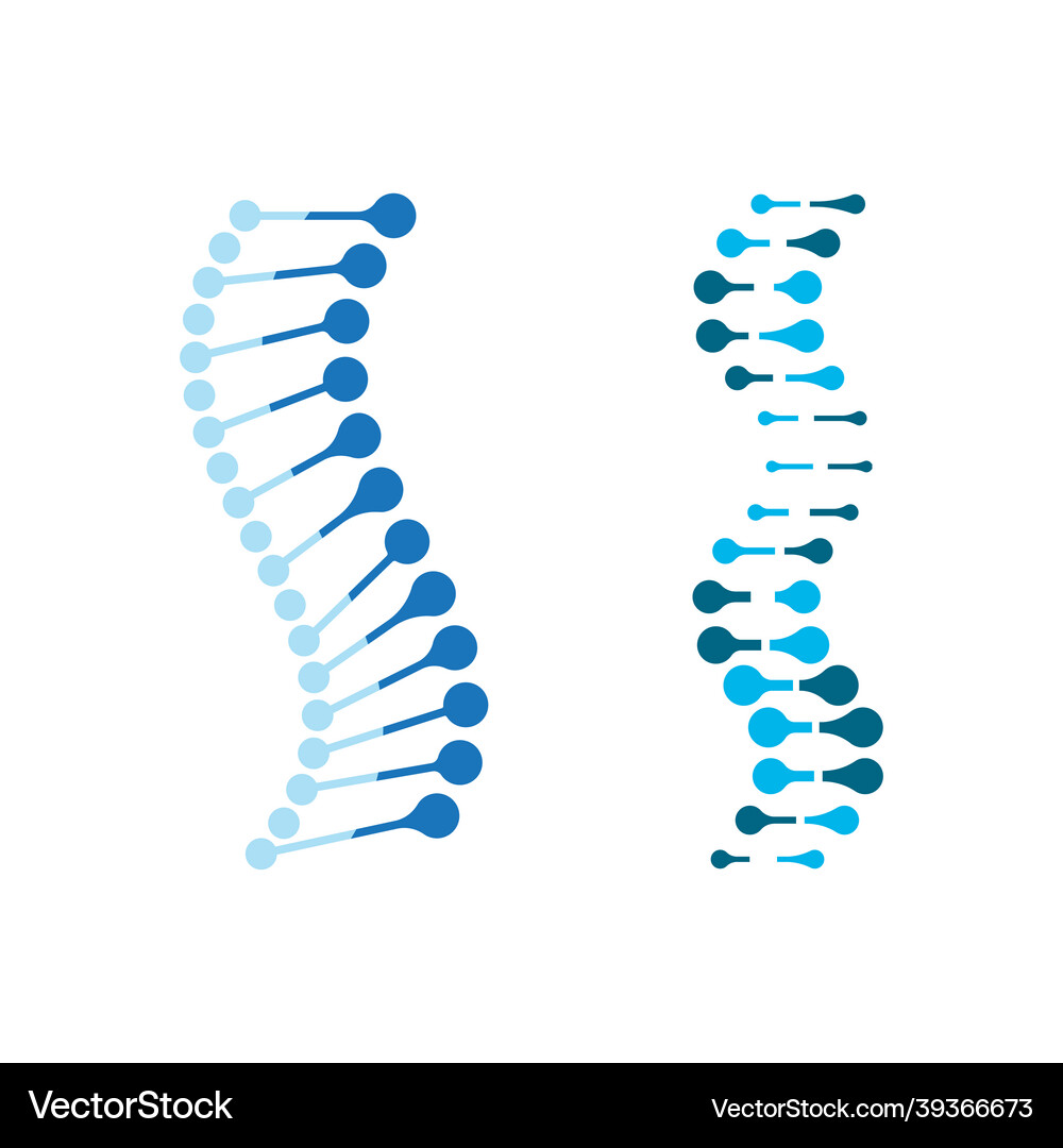 Medical dna icon design Royalty Free Vector Image