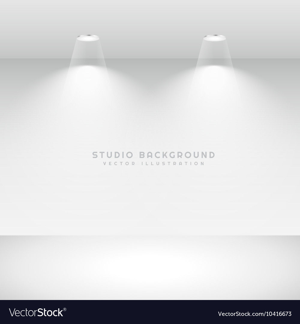 Minimal studio background Royalty Free Vector Image