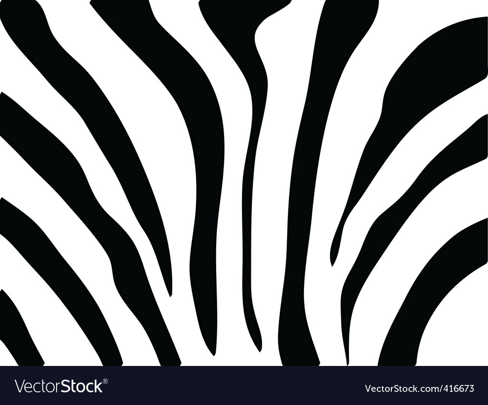 Zebra pattern Royalty Free Vector Image - VectorStock