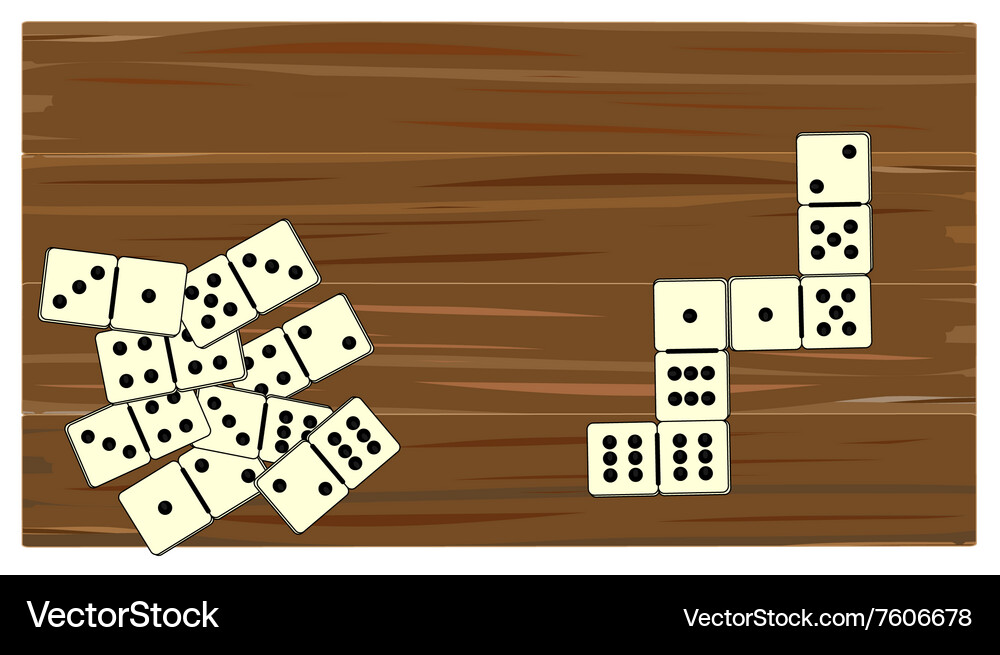Domino Royalty Free Vector Image - VectorStock