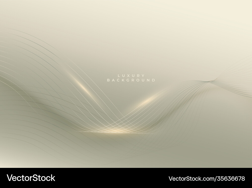 Premium shiny royal background with smooth lines Vector Image