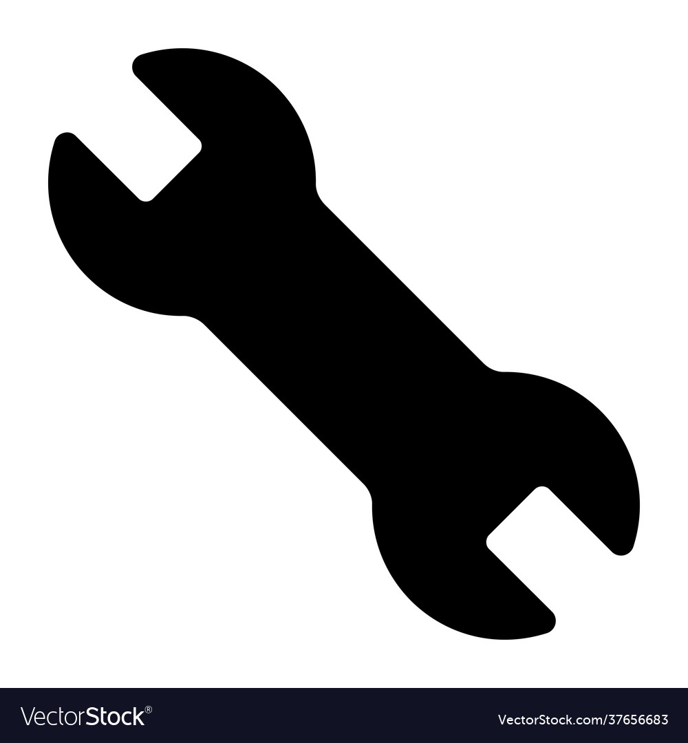 Spanner Royalty Free Vector Image - VectorStock