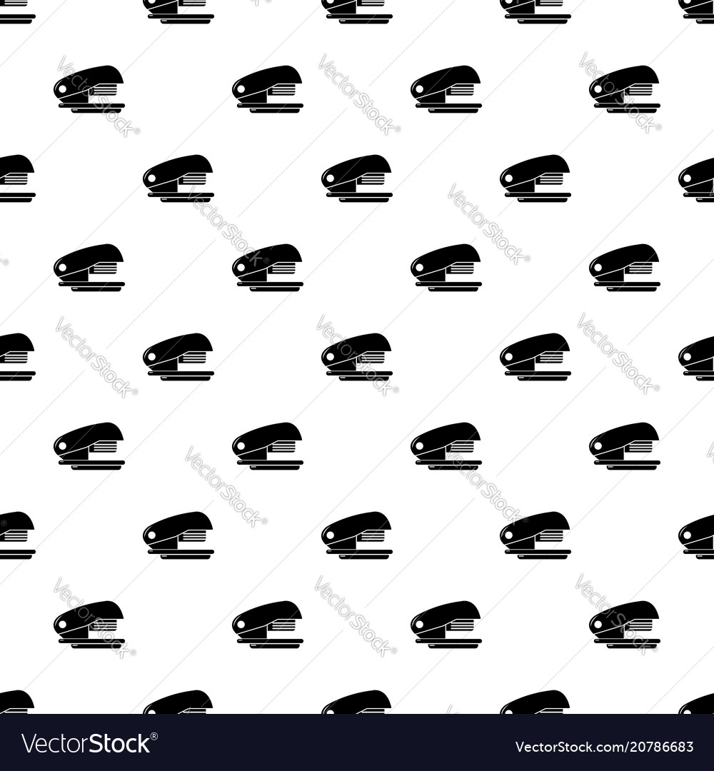 Stapler pattern seamless Royalty Free Vector Image