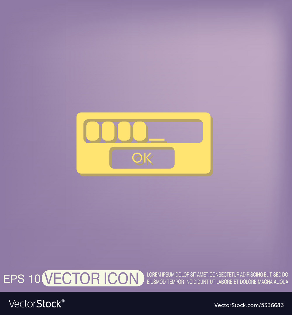 Web-interface Royalty Free Vector Image - VectorStock