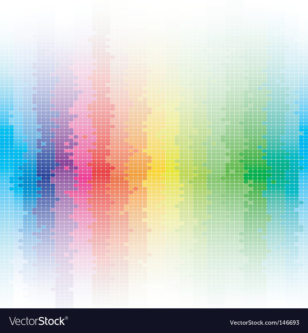 Abstract background rainbow Royalty Free Vector Image