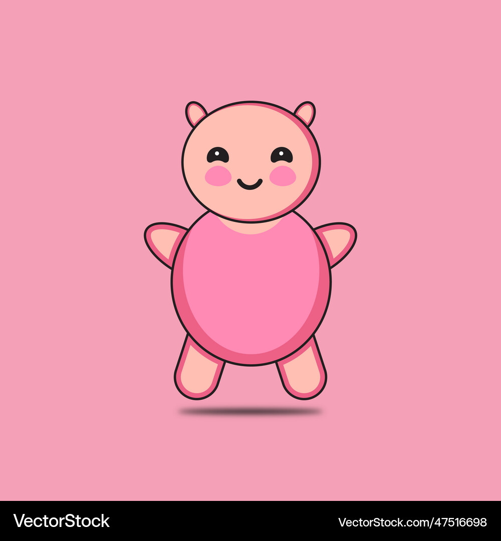 Cute baby cartoon design Royalty Free Vector Image