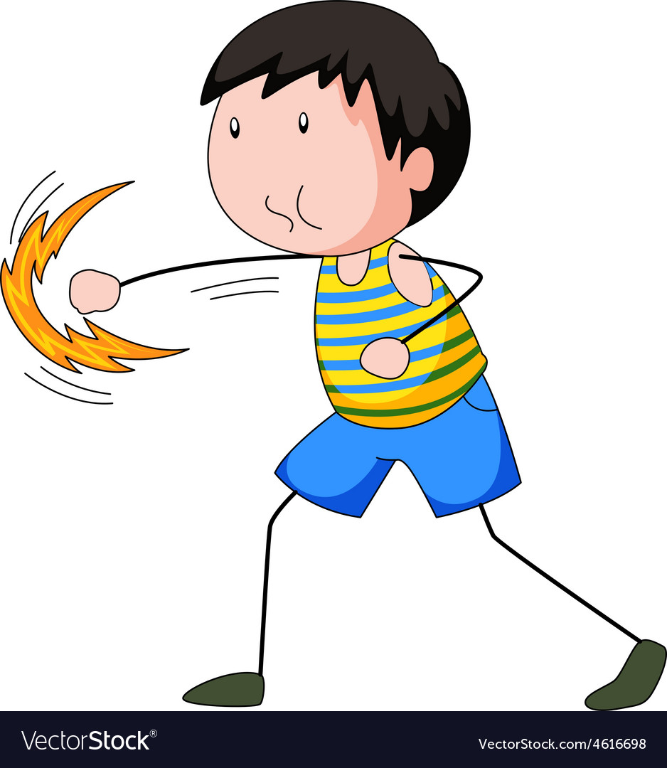 Punching Royalty Free Vector Image - VectorStock