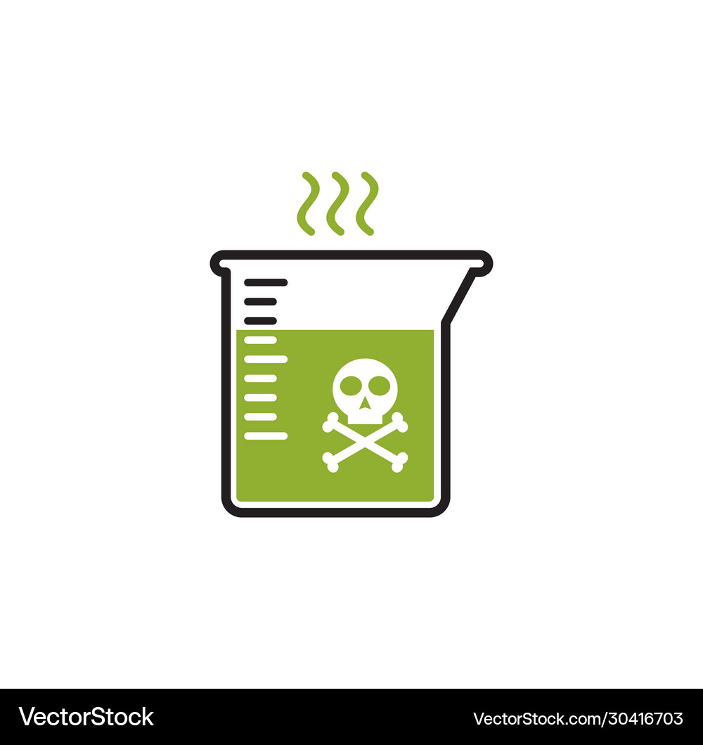 Acid related icon on background for graphic Vector Image