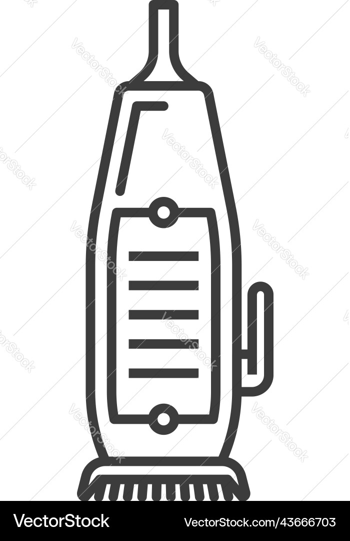 Electrical hair trimmers isolated cut tool Vector Image