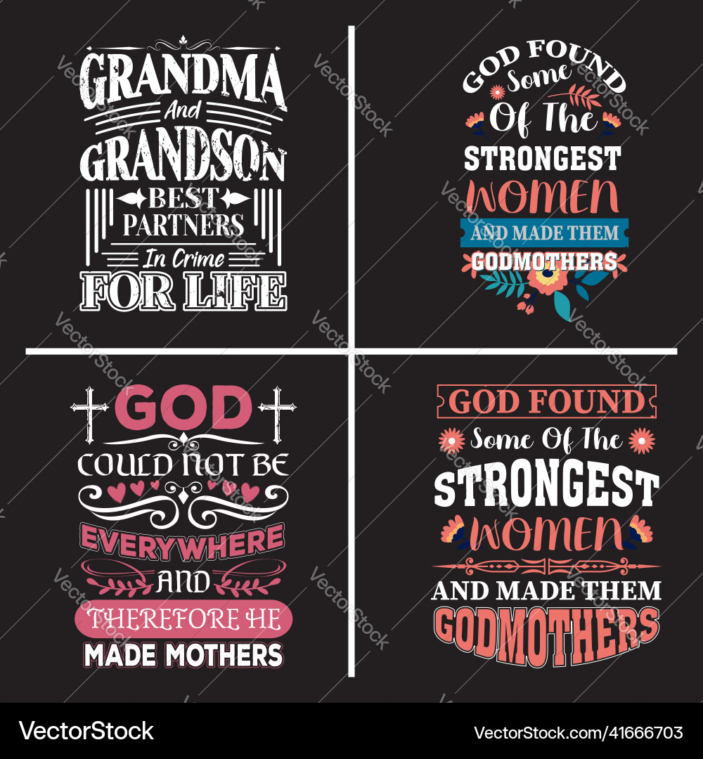 Mothers day typographic slogan design Royalty Free Vector