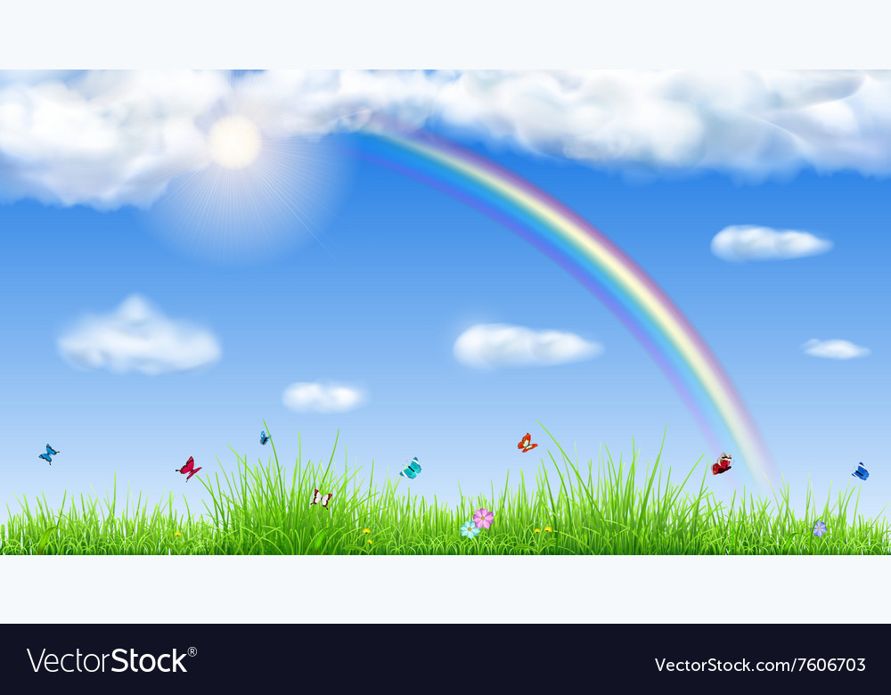 Spring background Royalty Free Vector Image - VectorStock