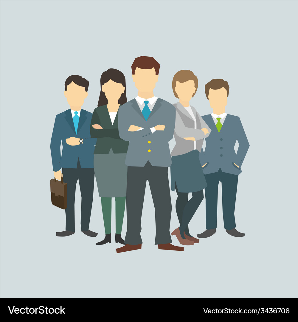 Business Team Vector