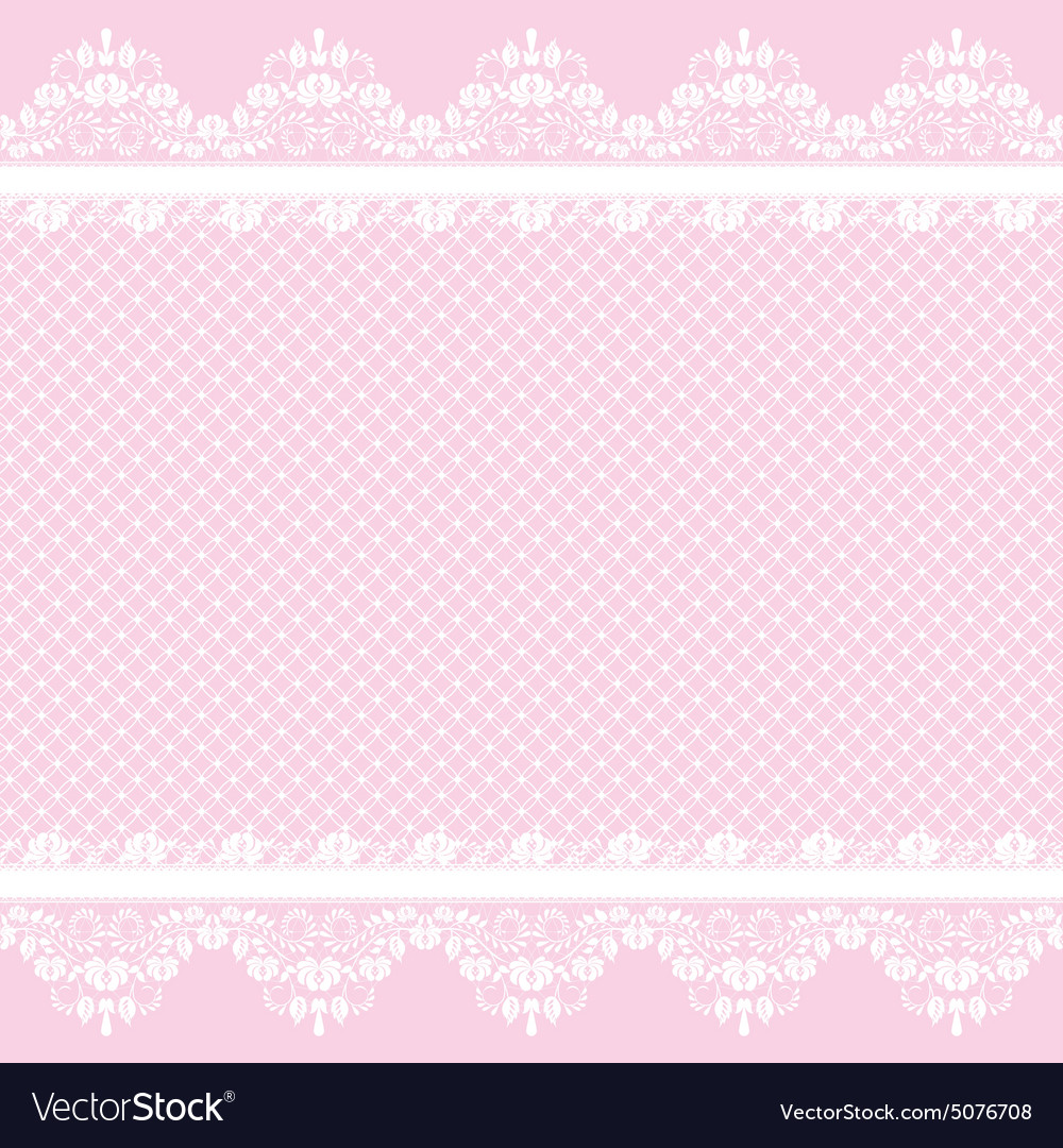 Lace border Royalty Free Vector Image - VectorStock