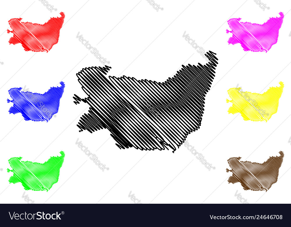 Suffolk map Royalty Free Vector Image - VectorStock