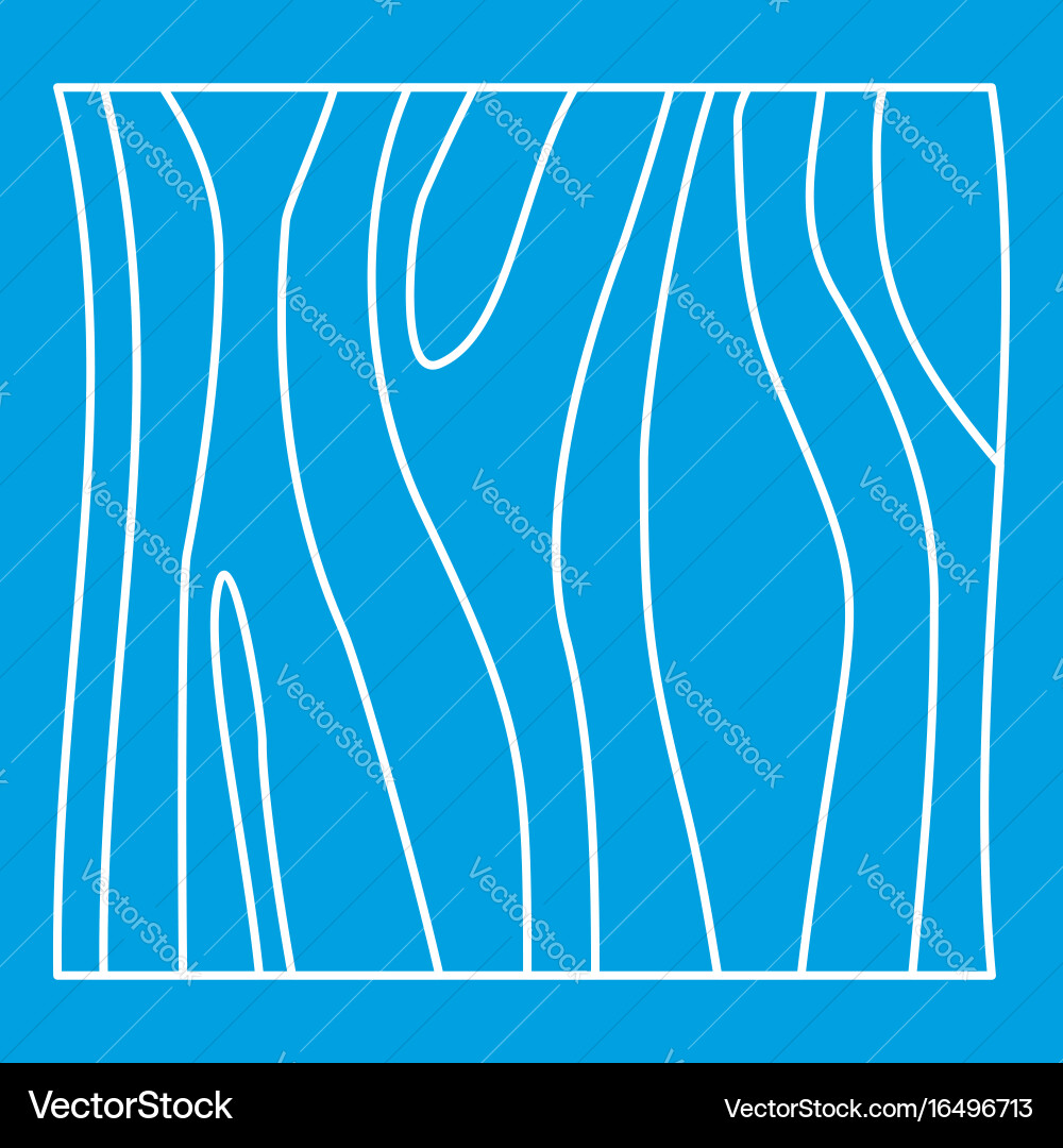 Slice of ham icon outline Royalty Free Vector Image