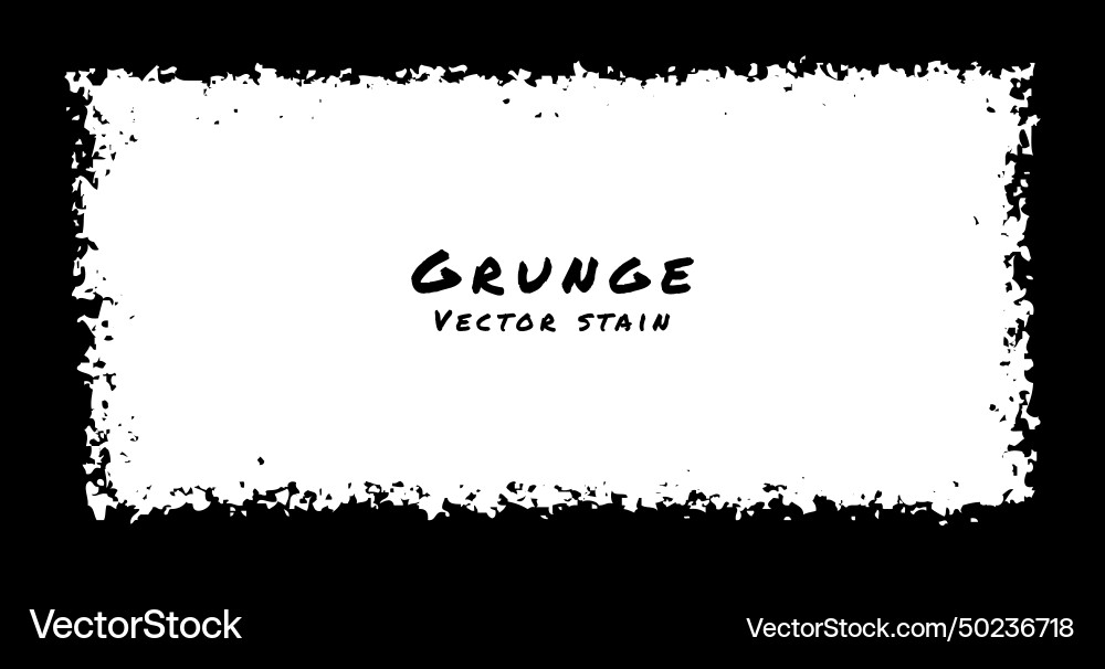 White grunge rectangle frame sale banner Vector Image