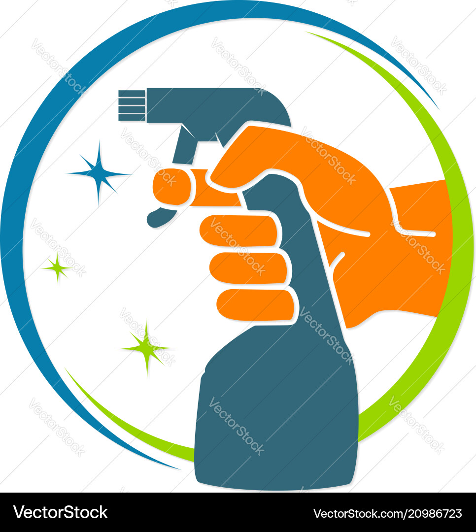 Cleaning and washing symbol Royalty Free Vector Image