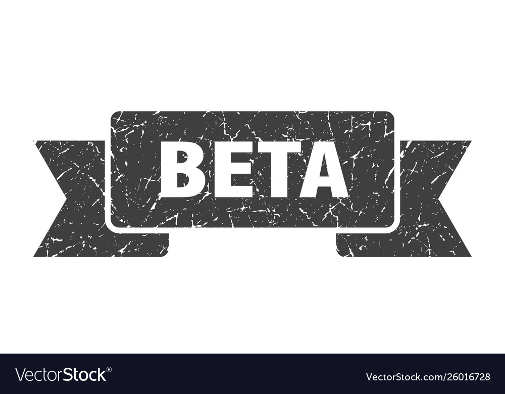 Beta Royalty Free Vector Image - VectorStock