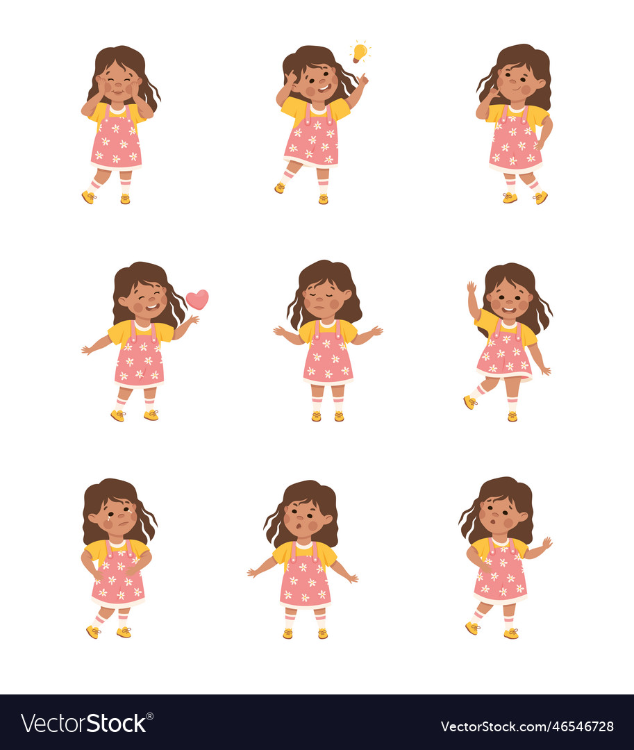 Different Emotions Clip Art