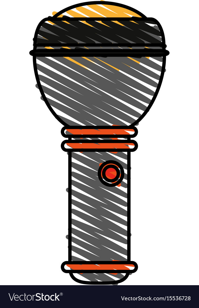 Flashlight Royalty Free Vector Image - VectorStock