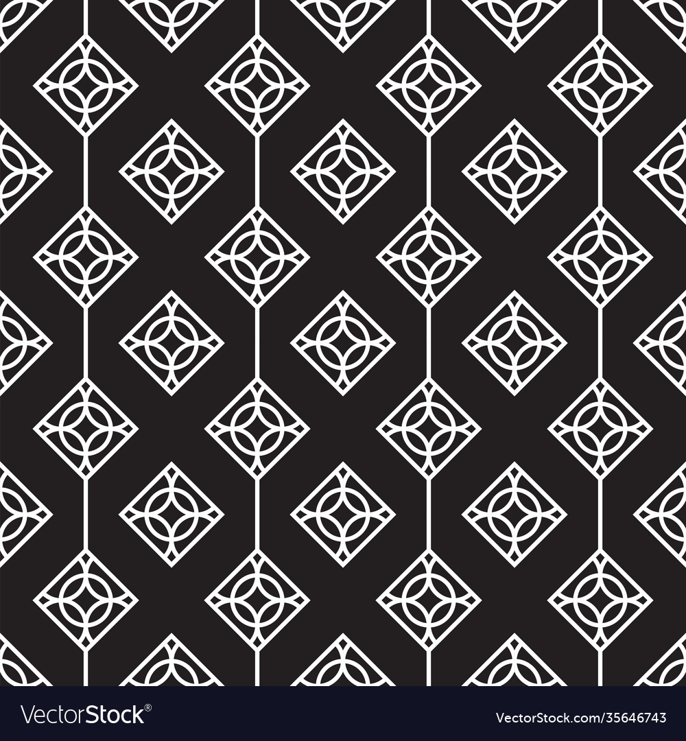Seamless abstract circle pattern Royalty Free Vector Image