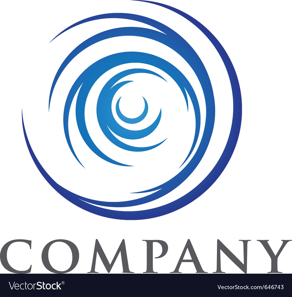 Swirl logo Royalty Free Vector Image - VectorStock Swirl logo Royalty Free Vector Image - VectorStock