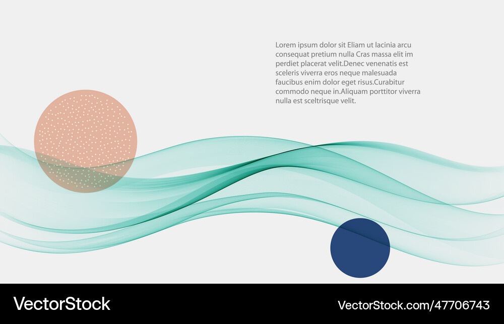 Transparent flow of wavy lineswave Royalty Free Vector Image