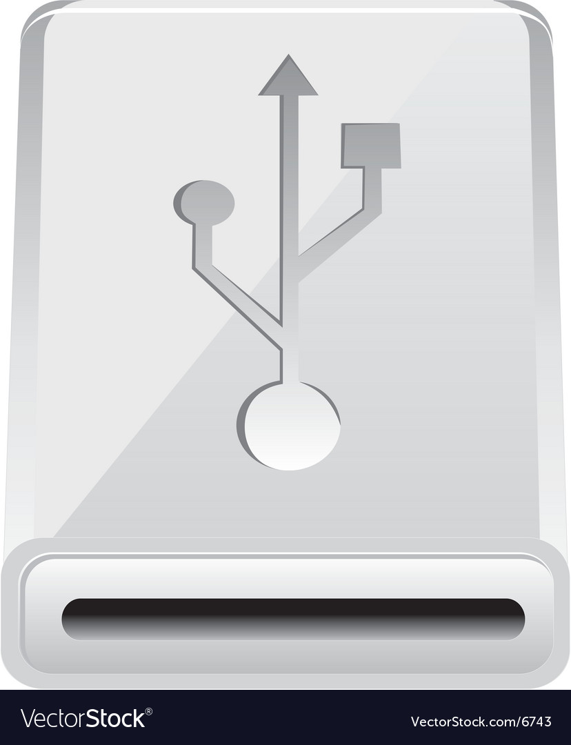 Usb hub Royalty Free Vector Image - VectorStock