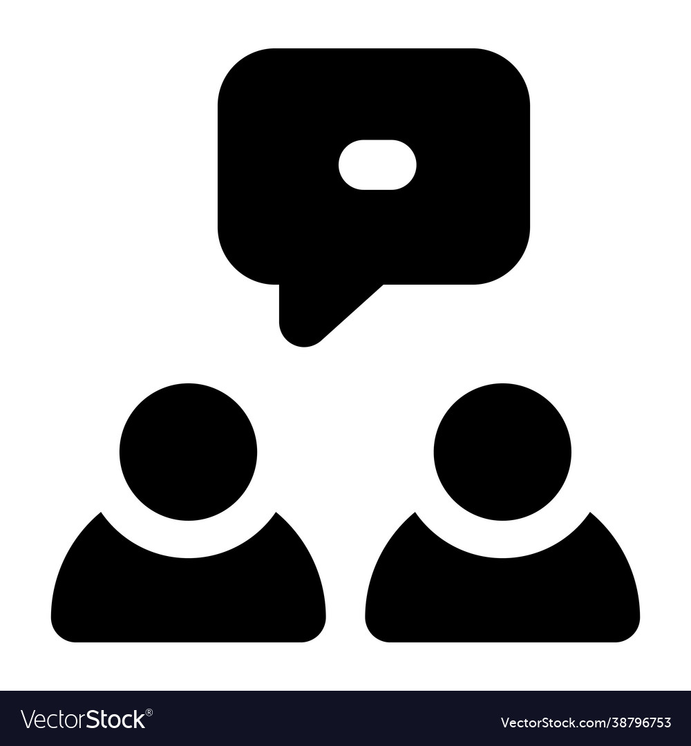 Conversation Royalty Free Vector Image - VectorStock