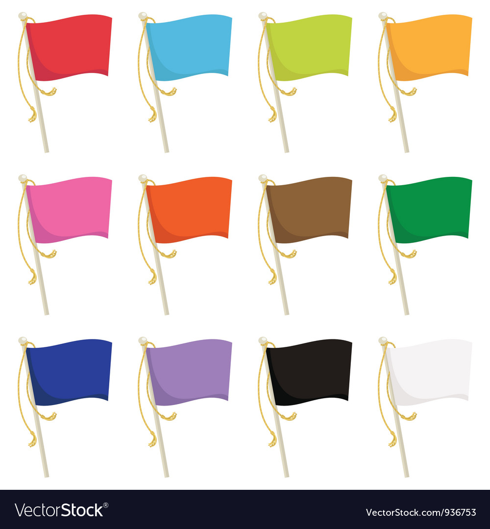 Flags Royalty Free Vector Image - VectorStock