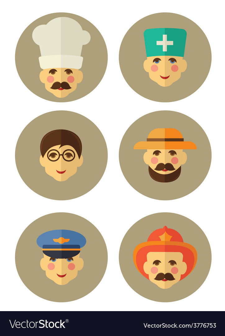 Occupation Royalty Free Vector Image - VectorStock
