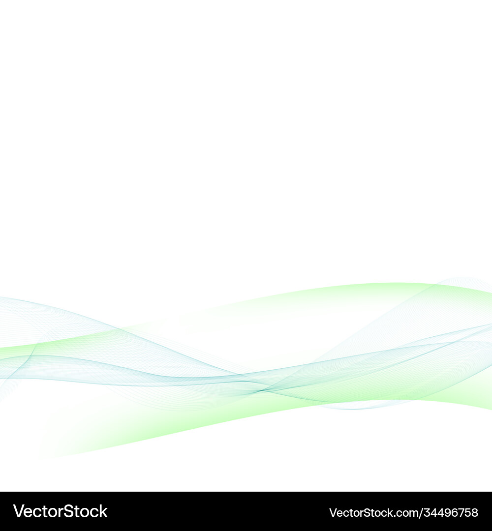 Abstract blue wavy lines colorful Royalty Free Vector Image