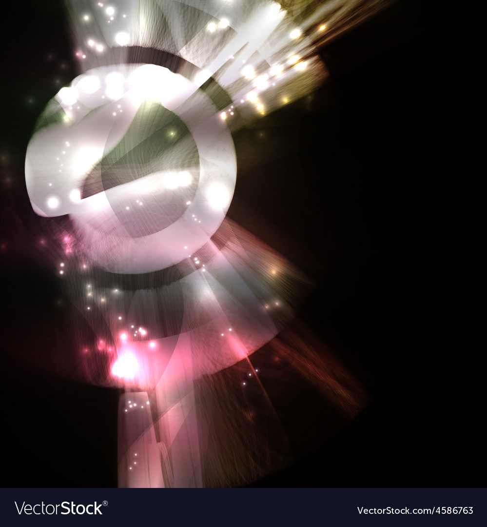 Abstract creative dynamic element Royalty Free Vector Image