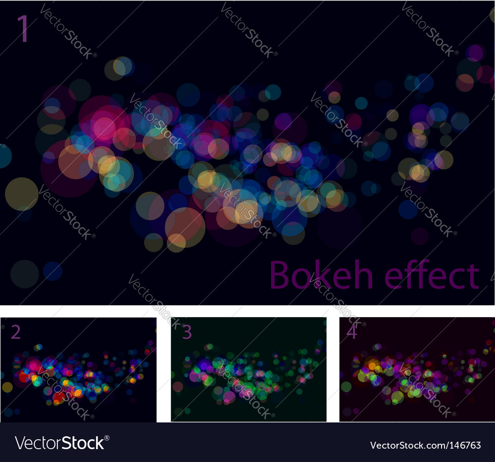 Light effects Royalty Free Vector Image - VectorStock