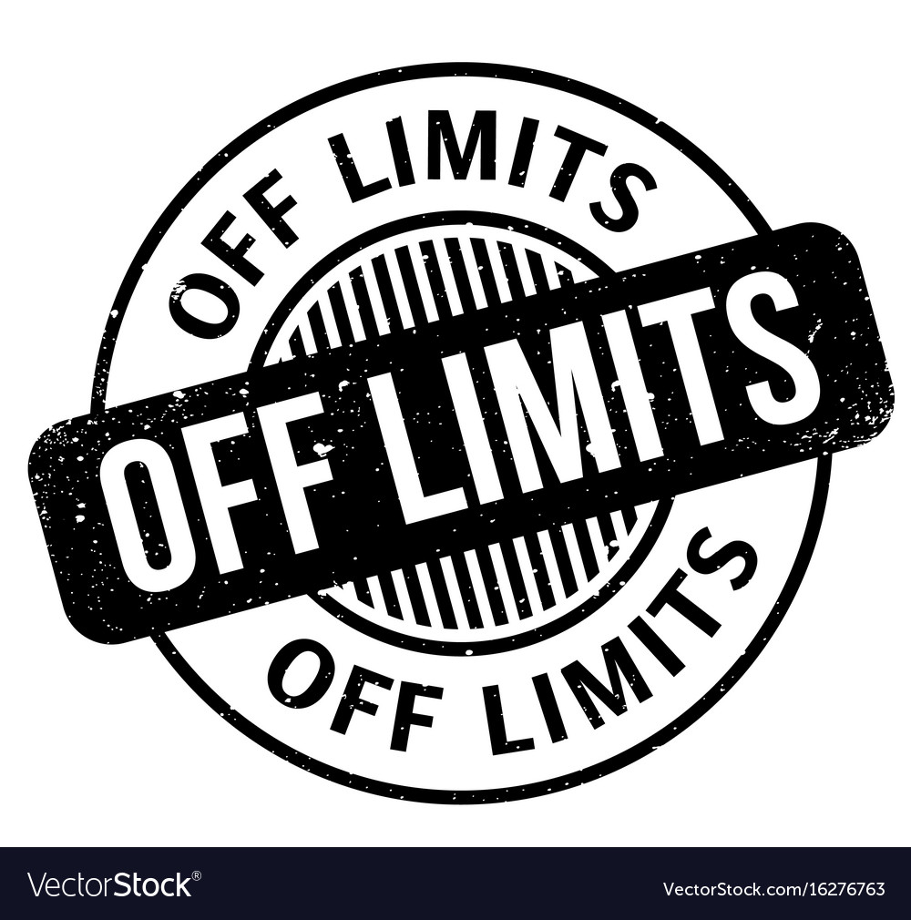 Off limits rubber stamp Royalty Free Vector Image