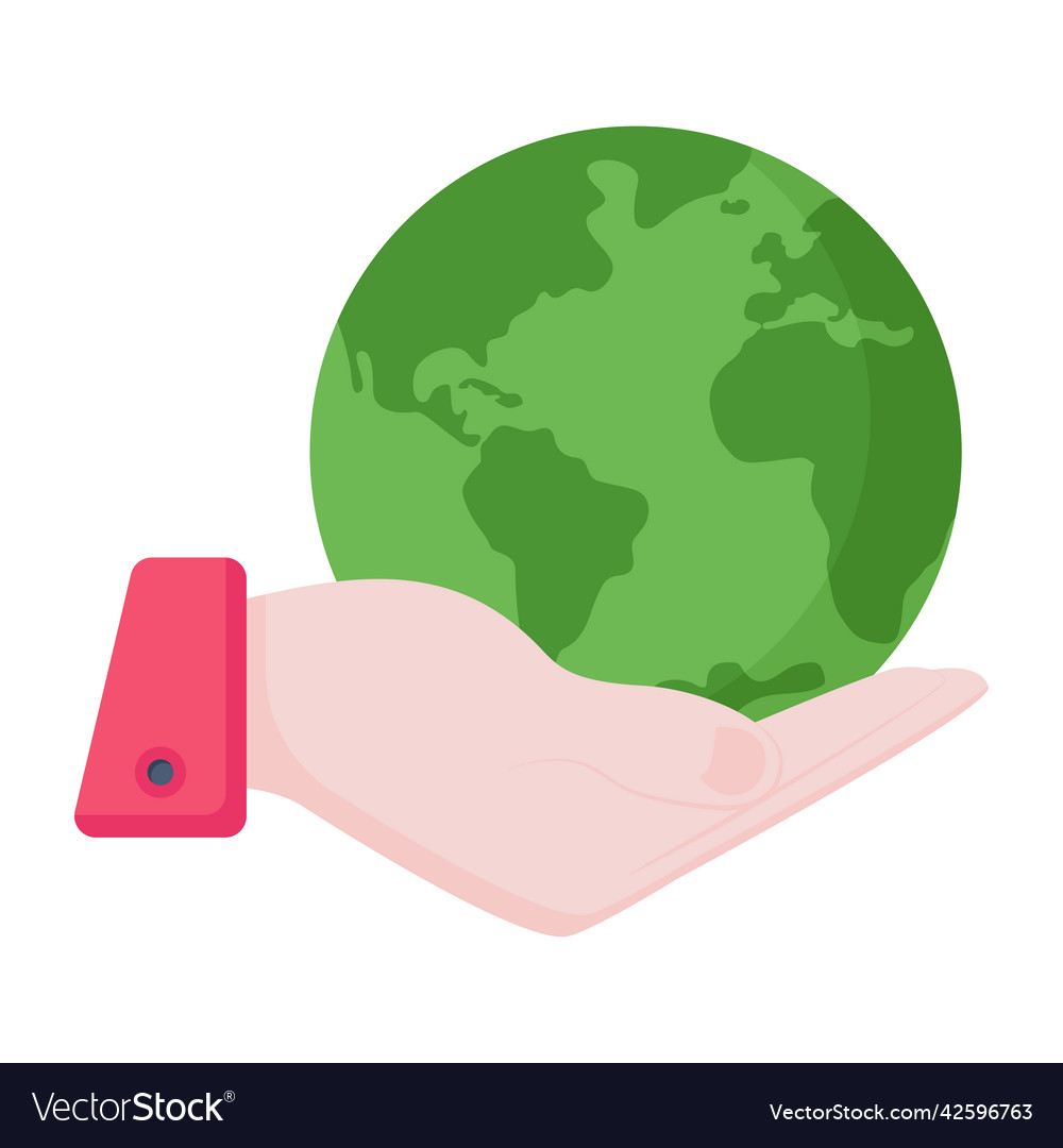 Save earth Royalty Free Vector Image - VectorStock