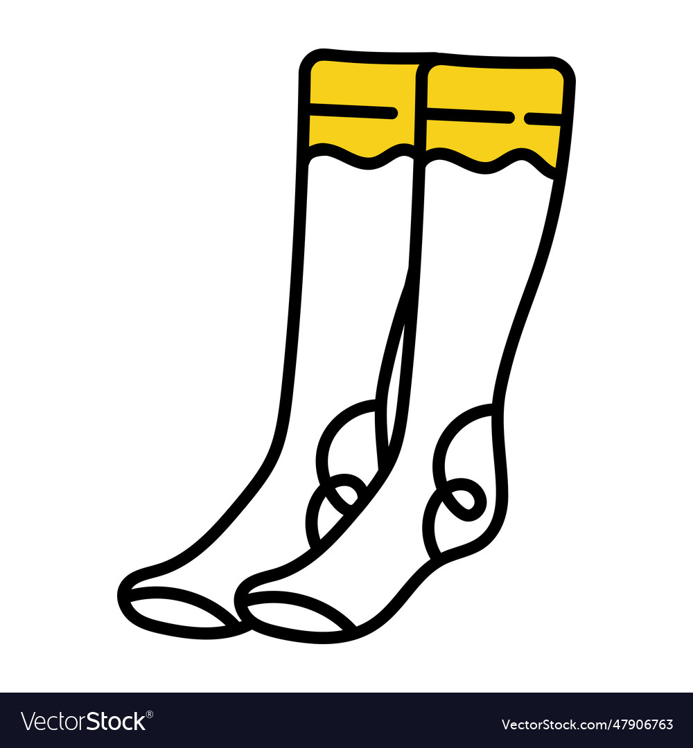 Socks Royalty Free Vector Image - VectorStock