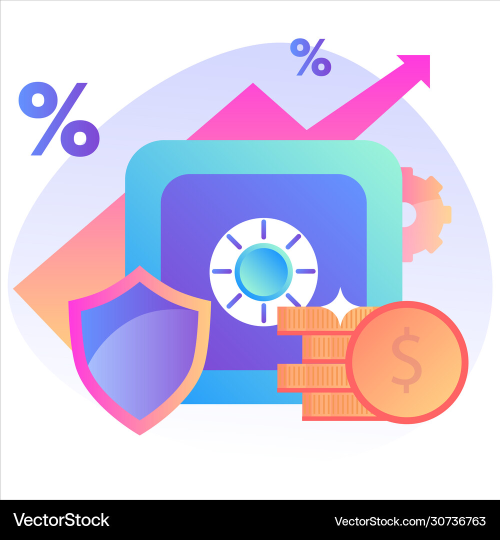 Web banner with blue email and letter decorated Vector Image