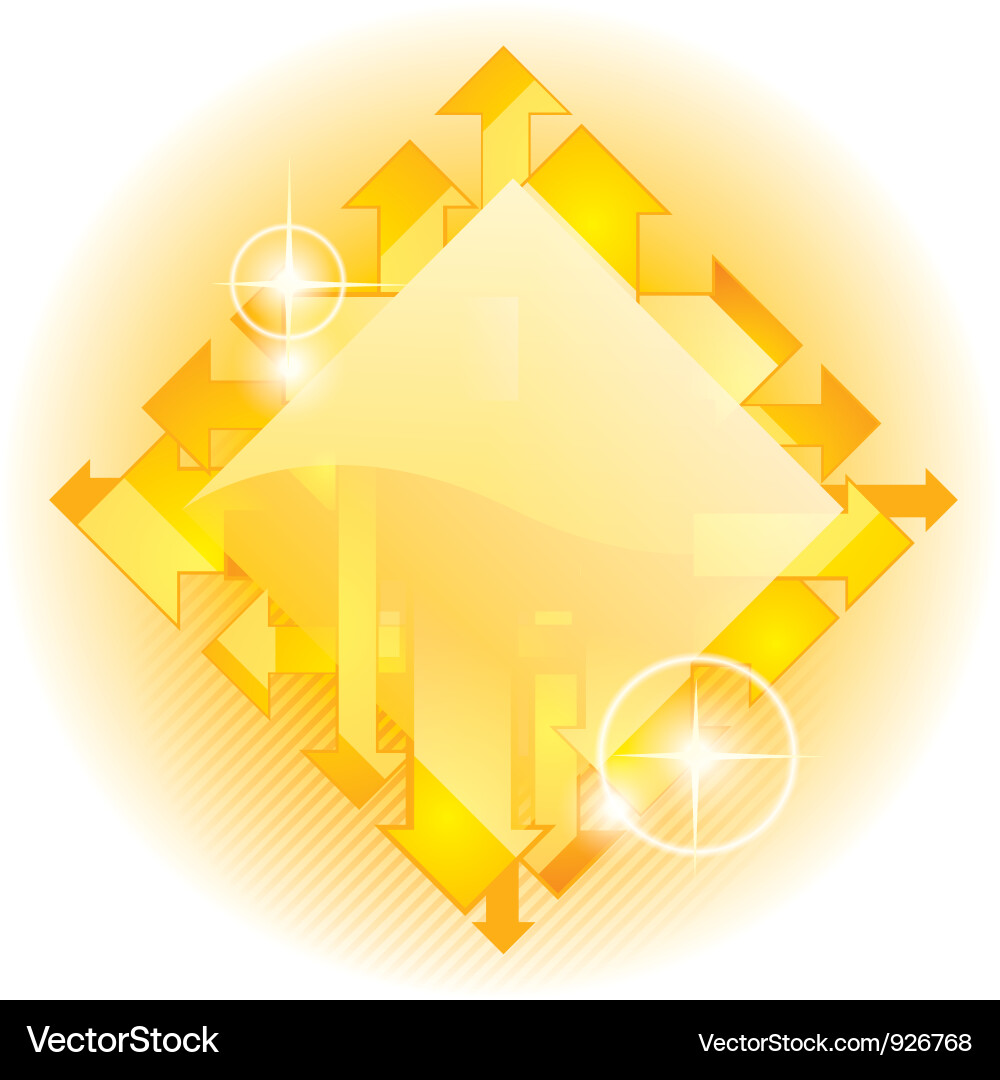 Background with arrows Royalty Free Vector Image