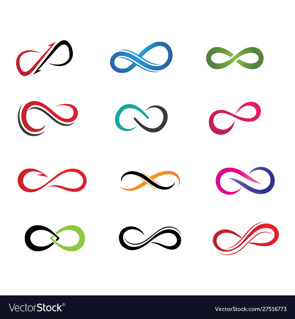 Infinity design Royalty Free Vector Image - VectorStock
