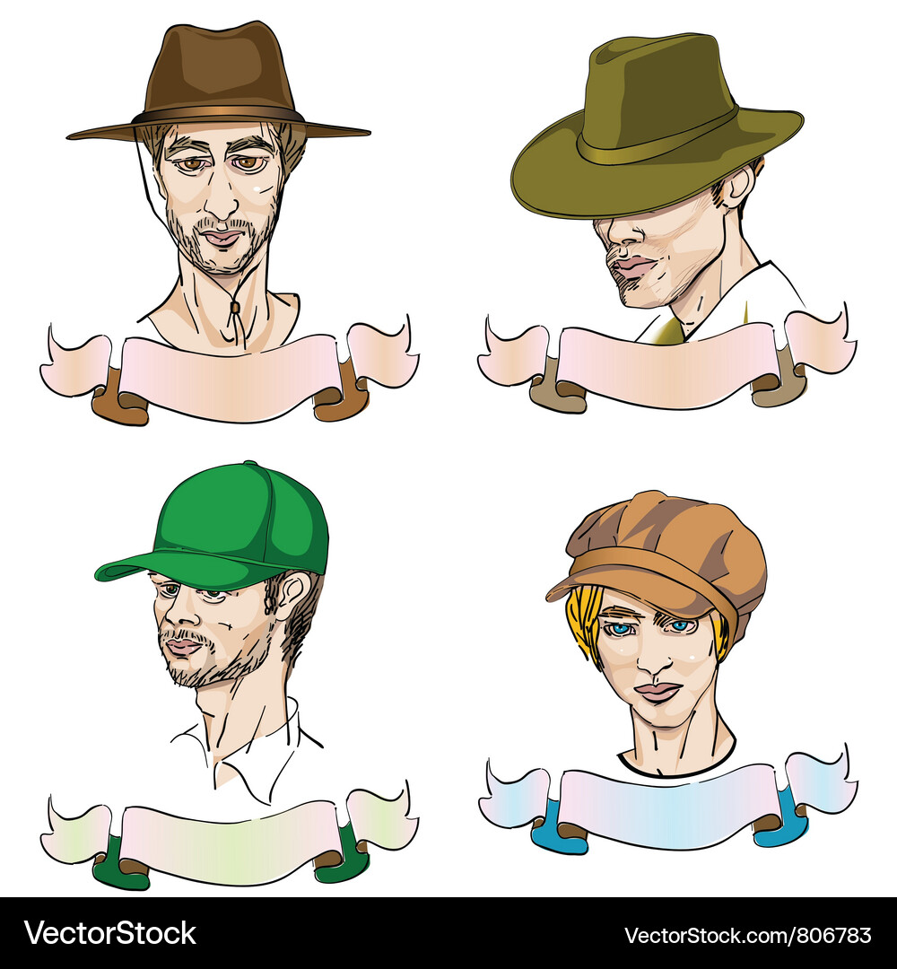Men sketches Royalty Free Vector Image - VectorStock