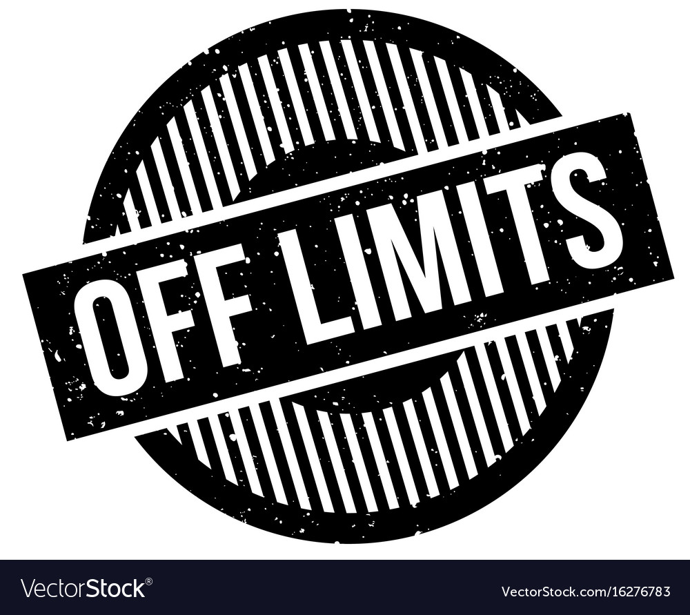 Off limits rubber stamp Royalty Free Vector Image