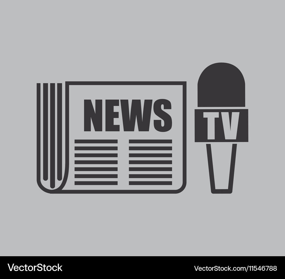 Breaking news in newspaper Royalty Free Vector Image