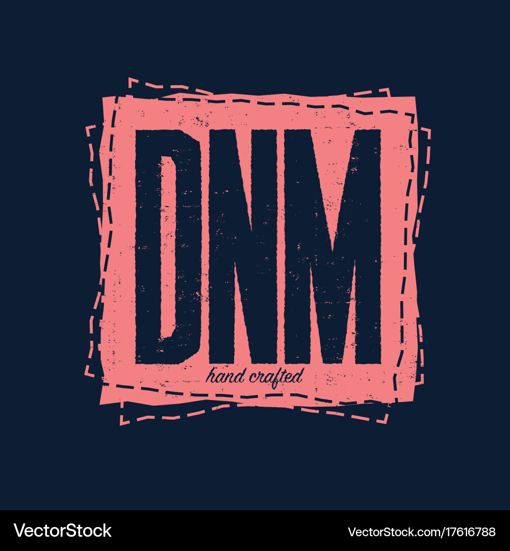 Grunge vintage isolated square stamp Royalty Free Vector