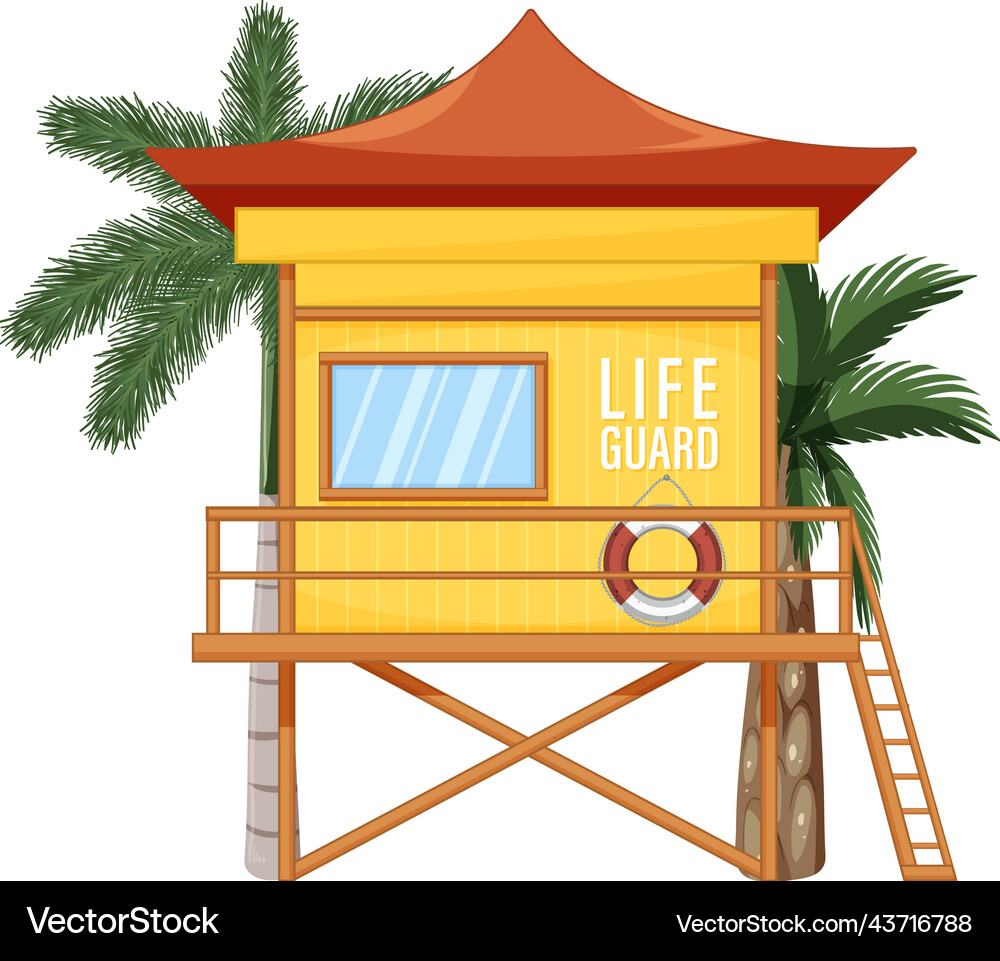 Cartoon Lifeguard Clipart
