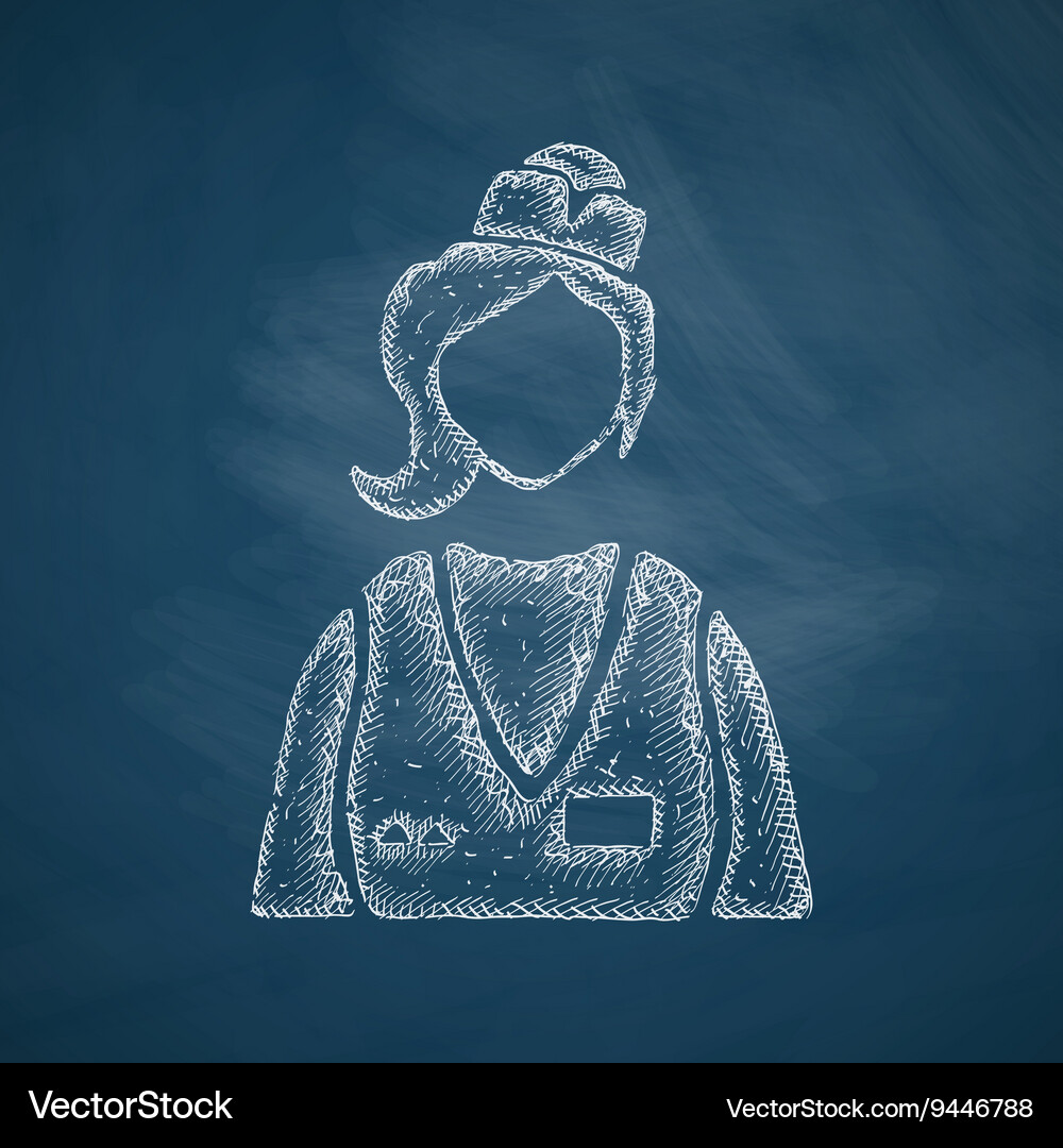 Saleswoman icon Royalty Free Vector Image - VectorStock