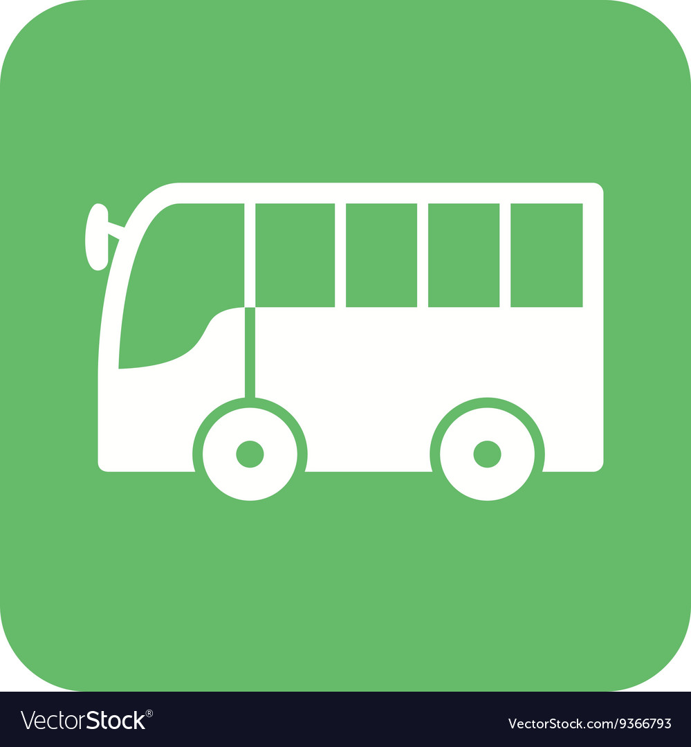 Delivery bus Royalty Free Vector Image - VectorStock